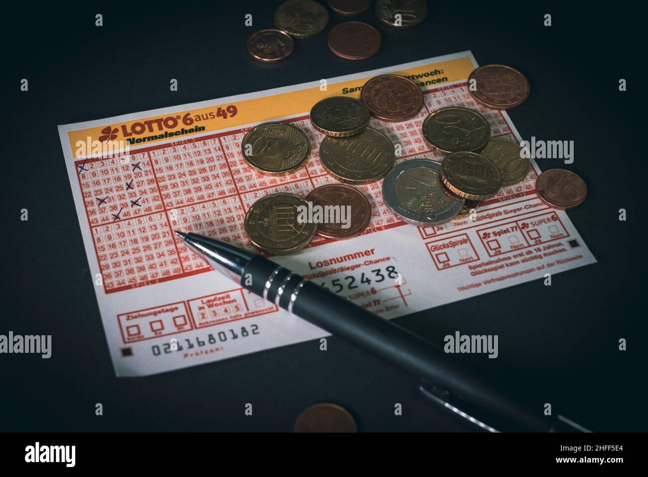 Lotto ballpoint pen hi-res stock photography and images - Alamy