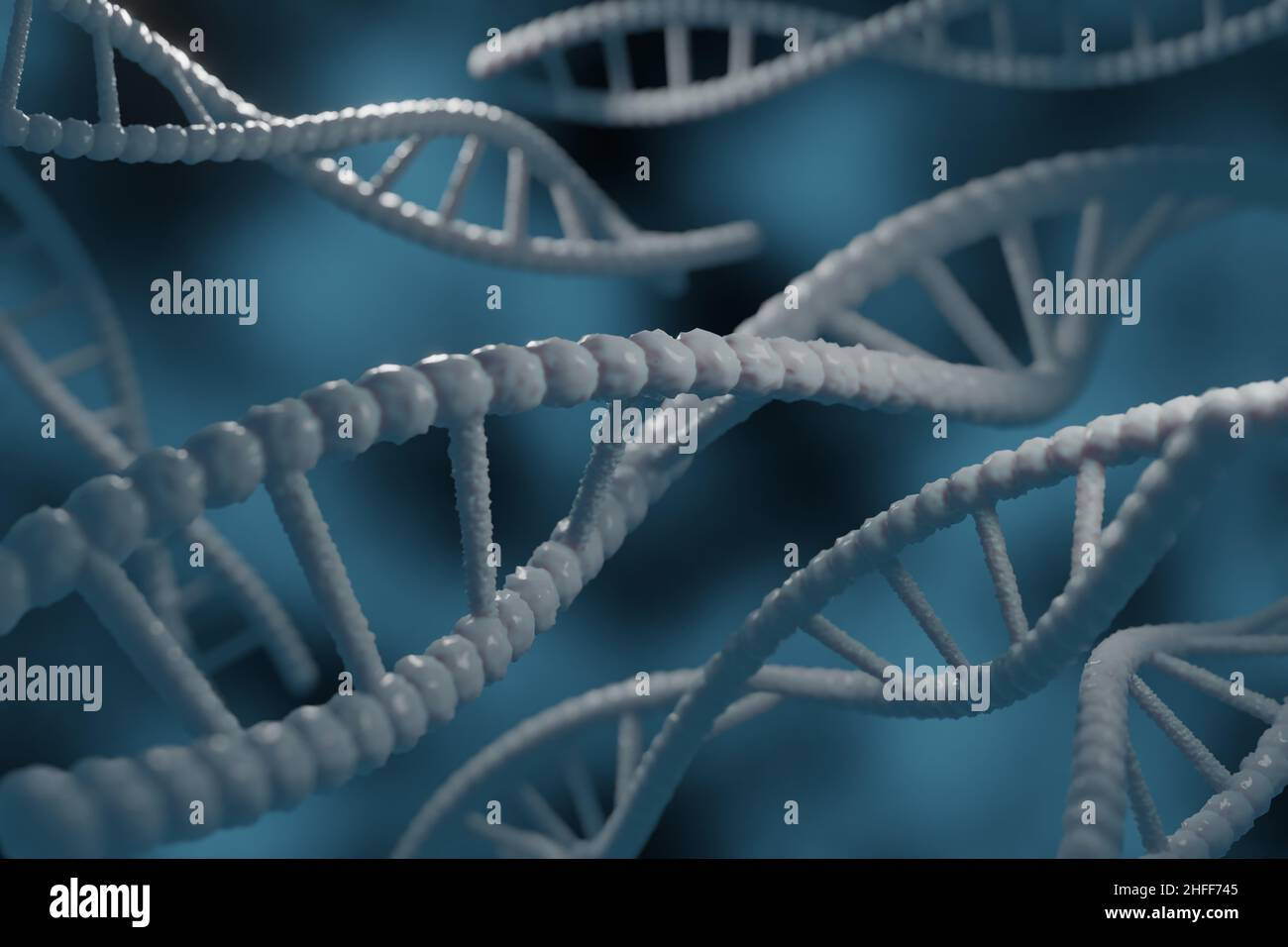 DNA molecule complex spiral structure , medical, science, genetic ...