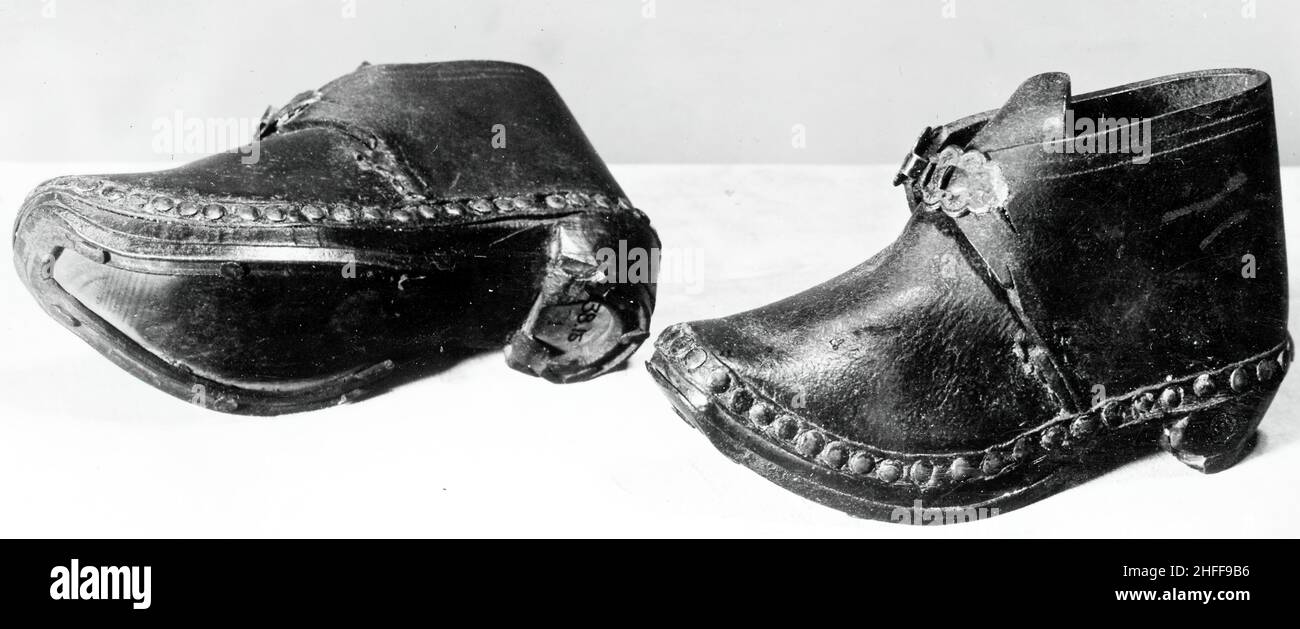 British clog shoes hi-res stock photography and images - Alamy