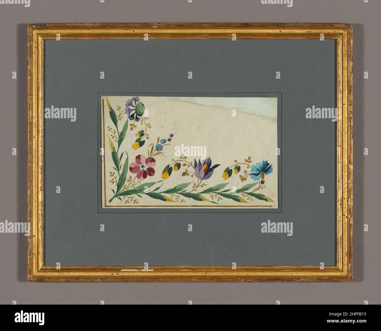 Needlework Design, France, 1801/25 Stock Photo - Alamy