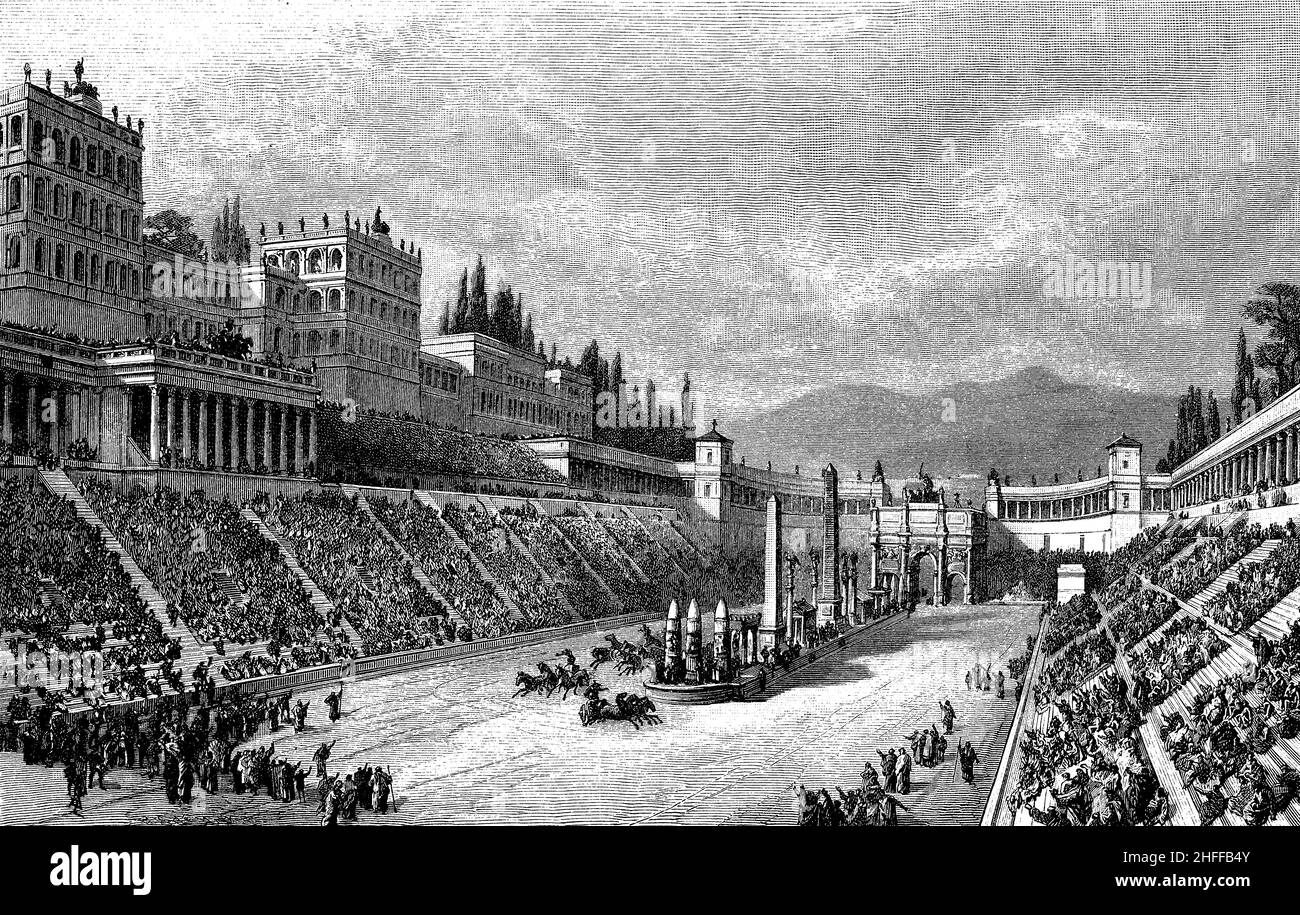 Recostruction of the Circus Maximus. It was the first and largest ...