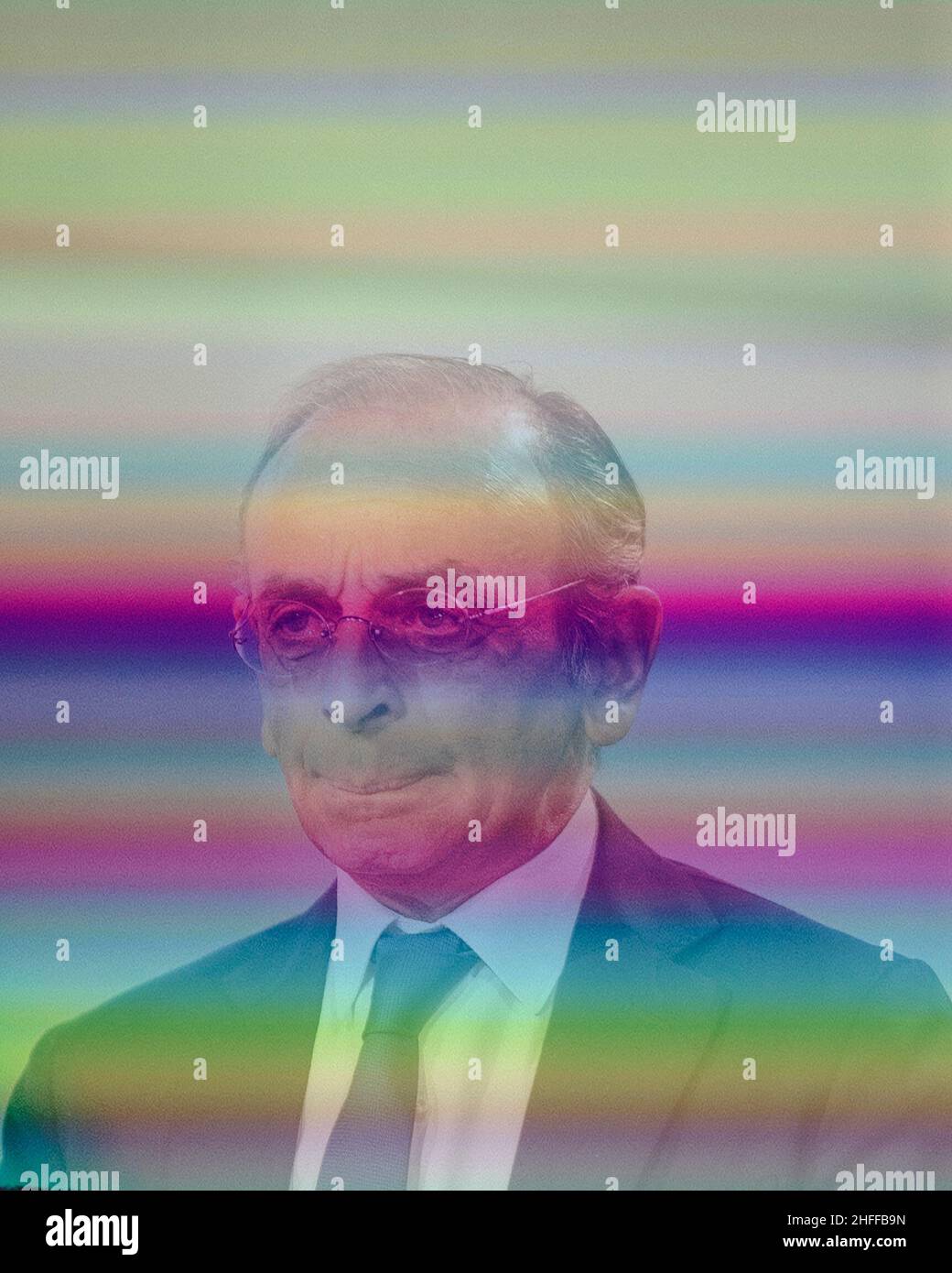 French far-right party Reconquete! presidential candidate Eric Zemmour ...