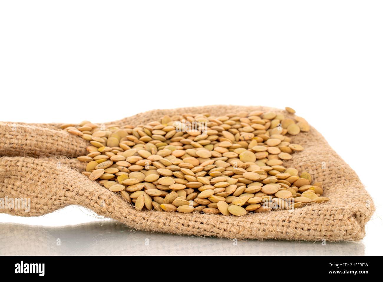 Sack of red lentils isolated hi-res stock photography and images - Alamy