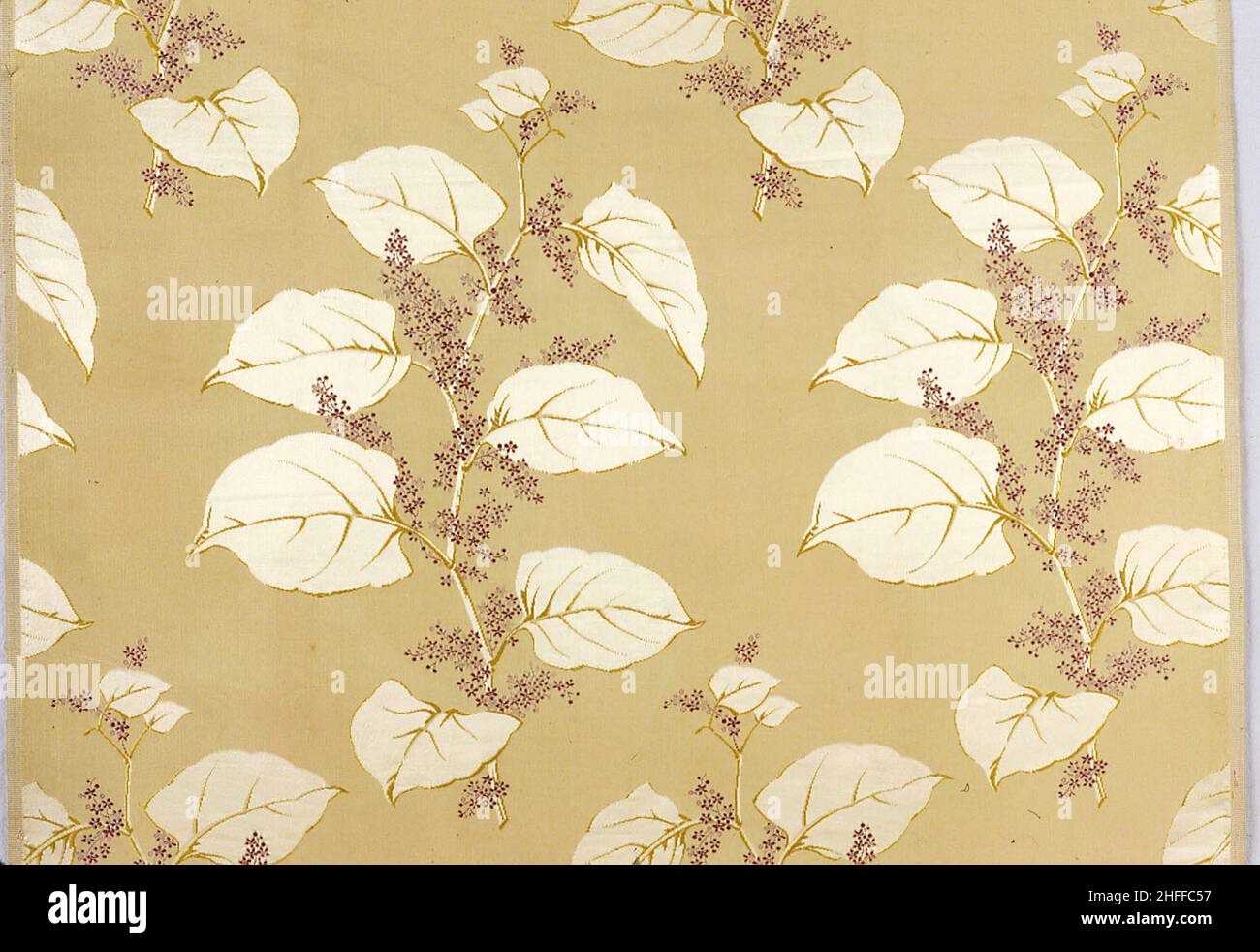 Panel (Dress Fabric), France, c. 1880 Stock Photo - Alamy