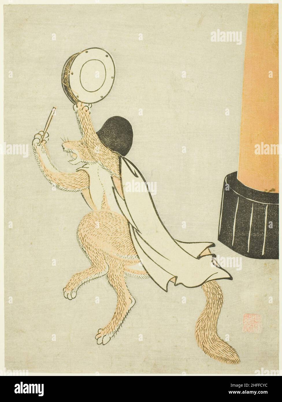 The Dancing Fox, 1766 Stock Photo - Alamy