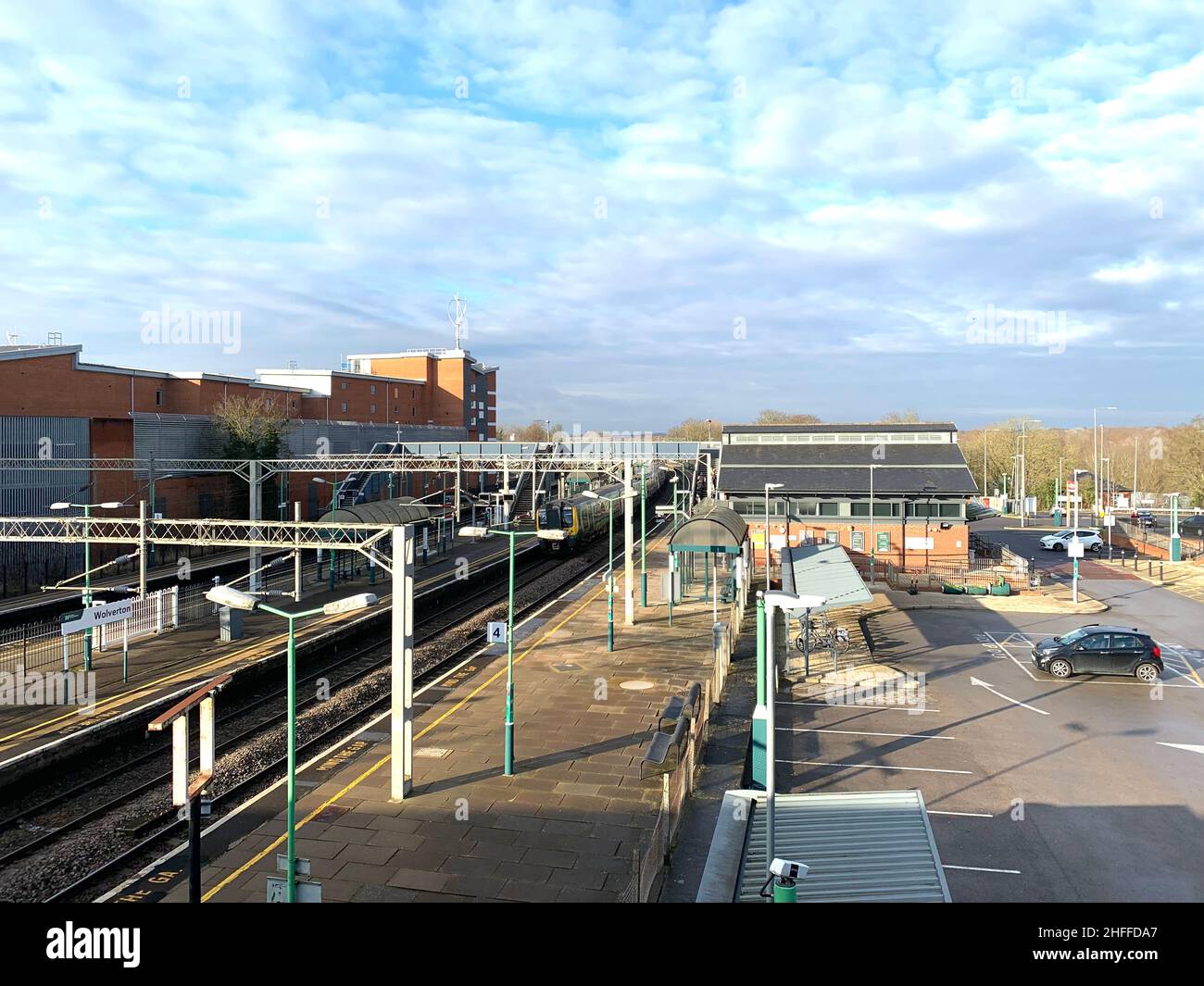 Wolverton Railway station Milton Keynes UK Stock Photo - Alamy