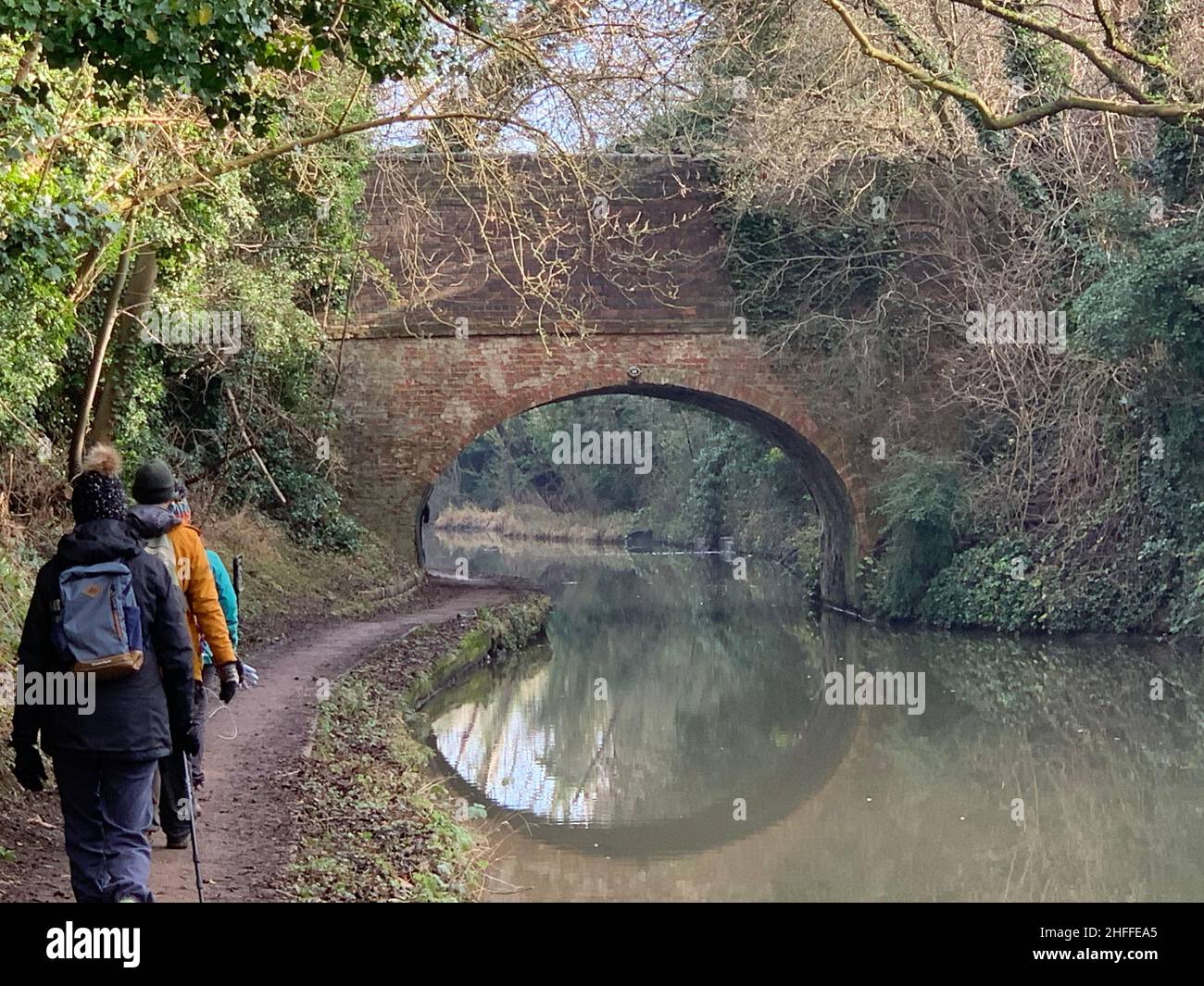 Bridge in Wolverton near Cosgrove Milton Keynes UK Stock Photo - Alamy
