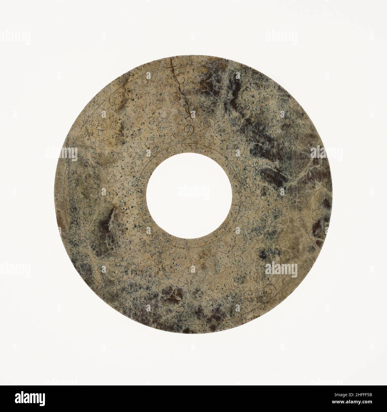 Disc (bi), Eastern Zhou period or Western Han dynasty, 3rd/2nd century ...