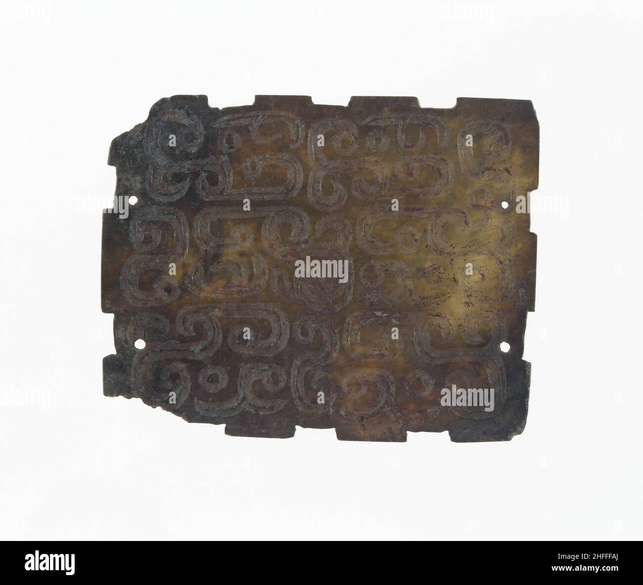 Plaque with Dragons Design, Eastern Zhou period, 8th/7th century B.C ...