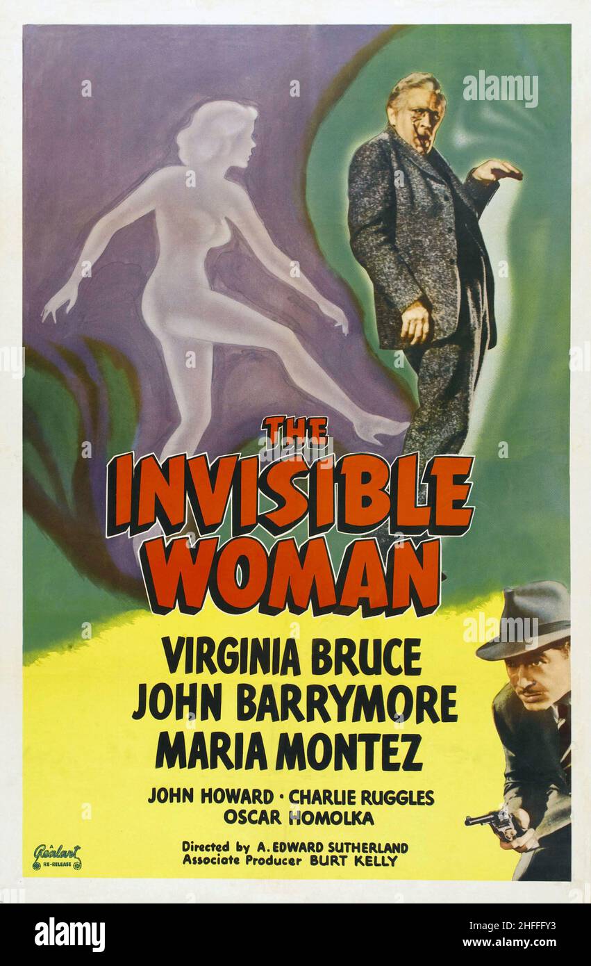 THE INVISIBLE WOMAN (1940), directed by A. EDWARD SUTHERLAND. Credit ...