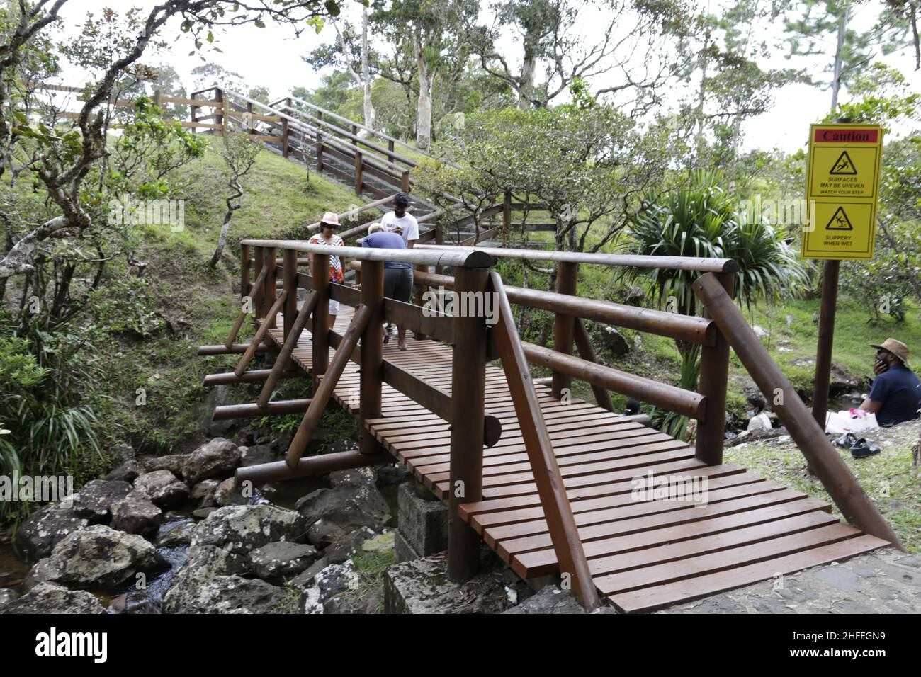 Alexandra Falls View Point Stock Photo - Alamy