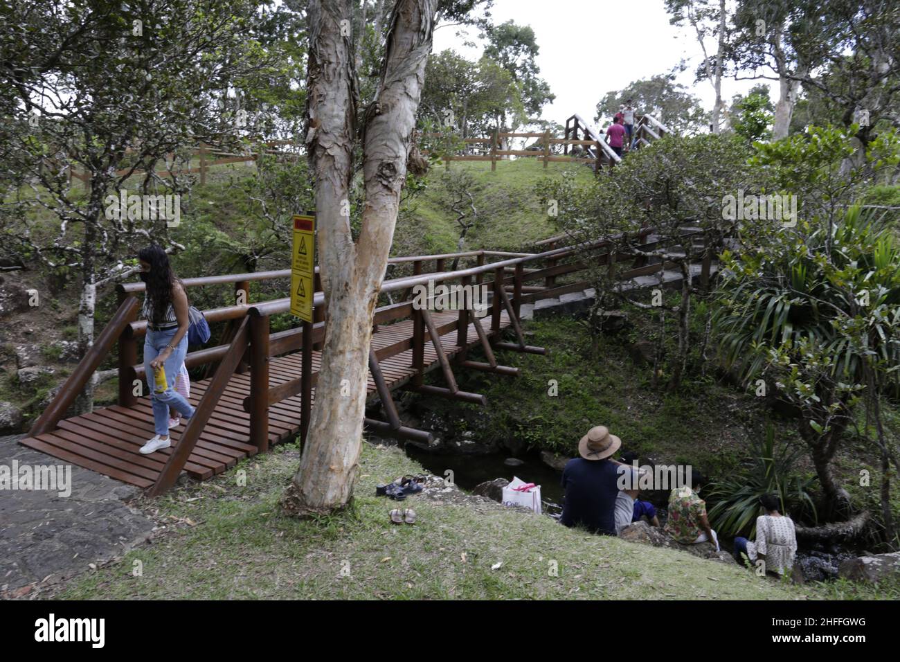 Alexandra Falls View Point Stock Photo - Alamy