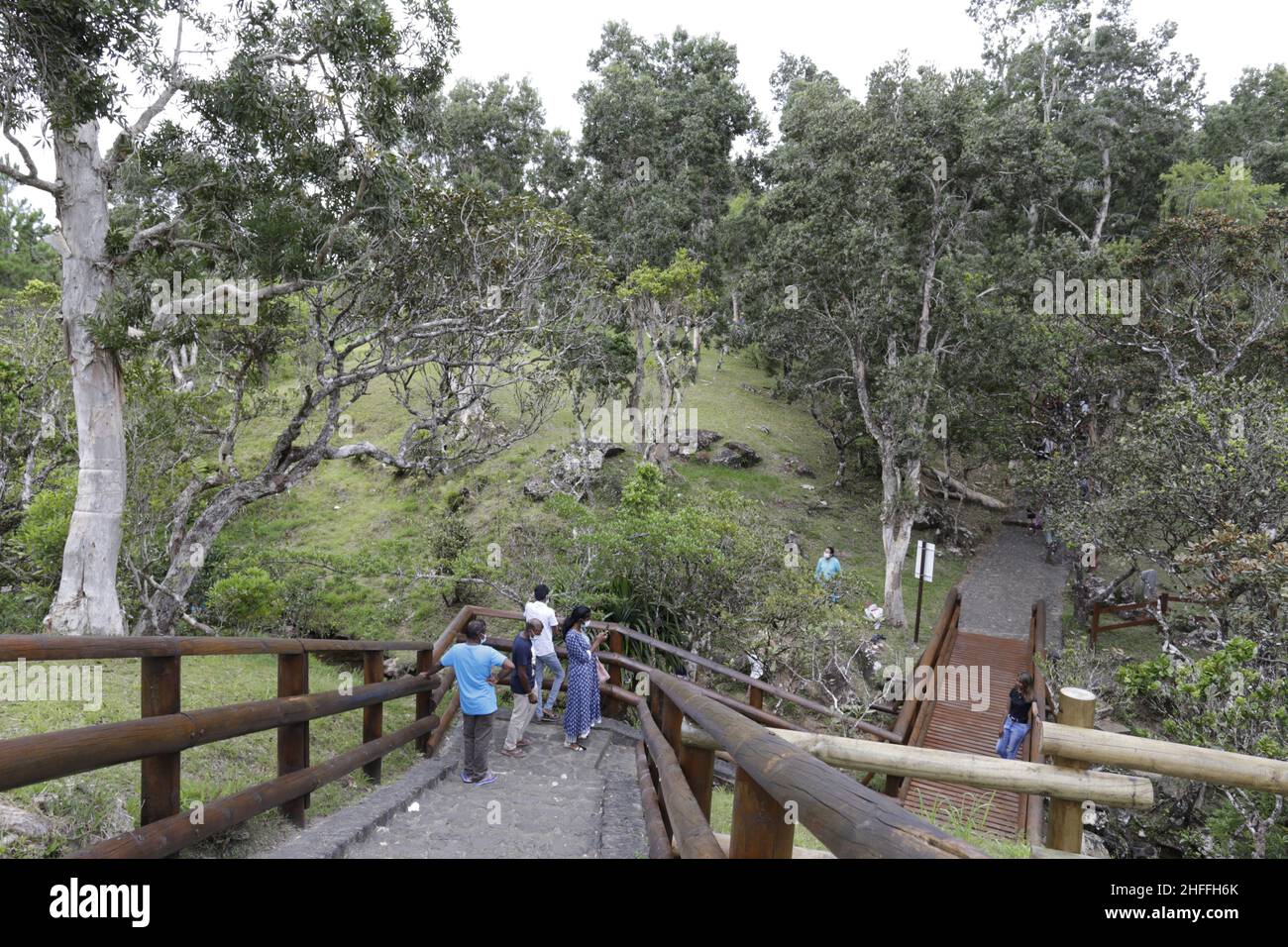 Alexandra Falls View Point Stock Photo - Alamy