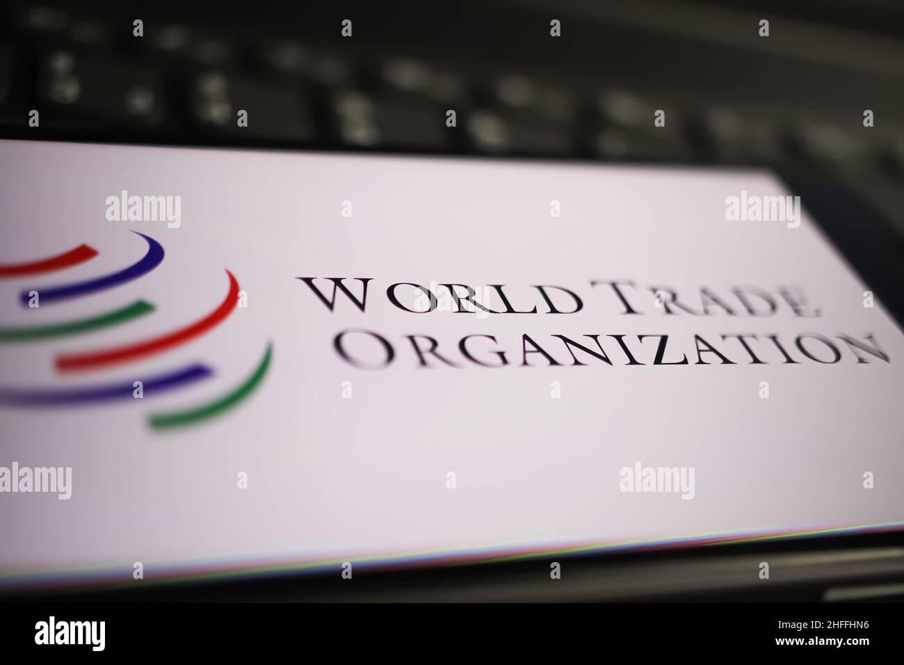 World trade organization logo hi-res stock photography and images - Alamy