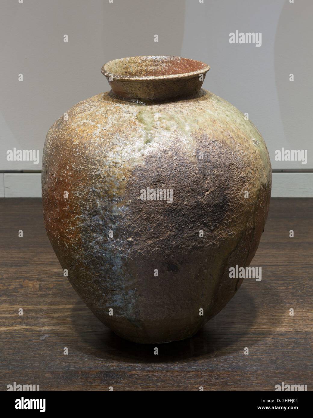 Shigaraki-Ware Jar, 16th century Stock Photo - Alamy