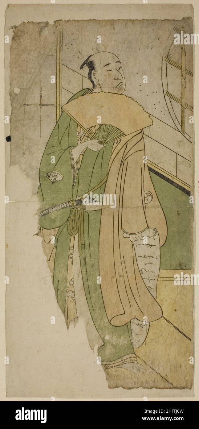 The Actor Onoe Matsusuke, 18th century Stock Photo - Alamy