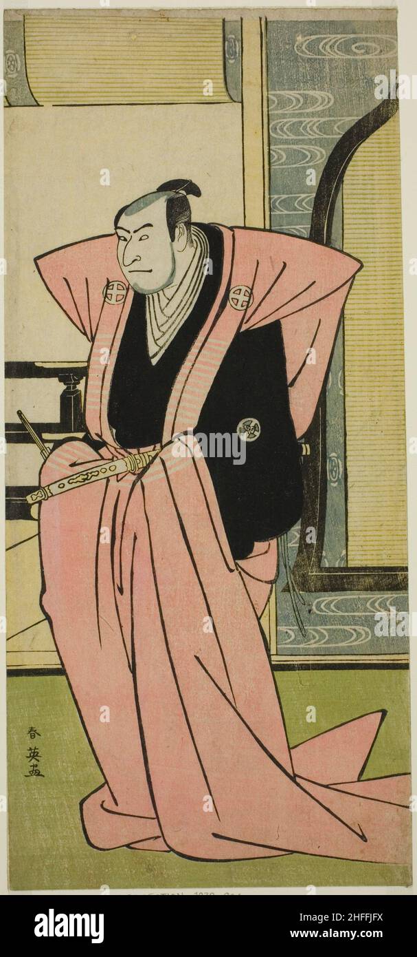 The Actor Otani Oniji III in an Unidentified Role in the Play Yukimi ...