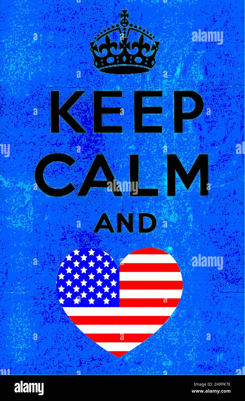 Love usa vintage hi-res stock photography and images - Alamy