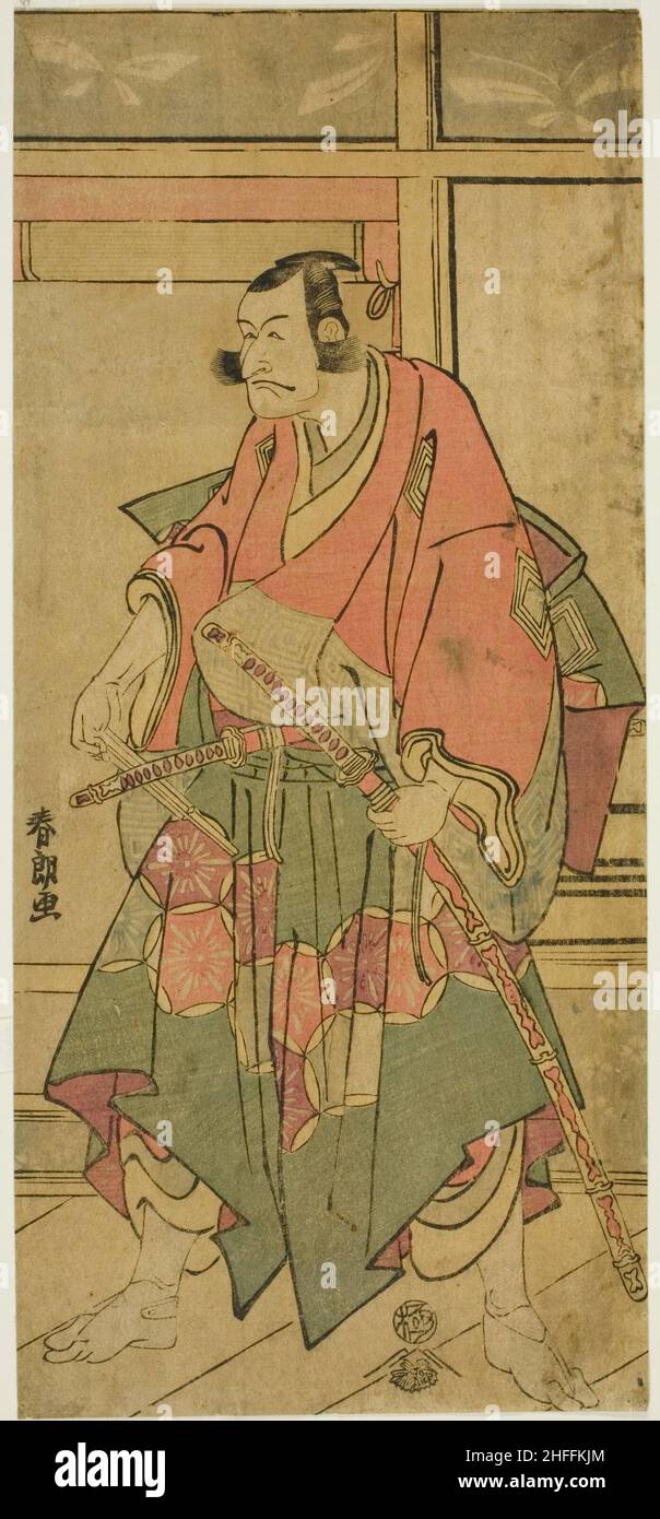 Ichikawa Danjuro VI, Japan, c. 1792/93 Stock Photo - Alamy