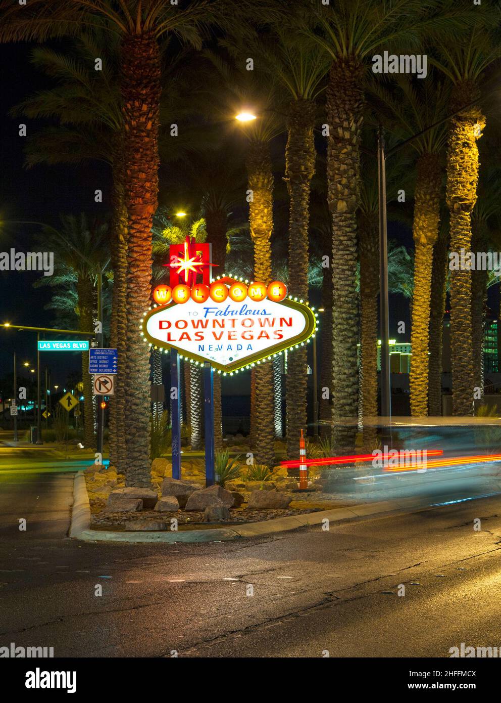 Downtown las vegas sign hi-res stock photography and images - Alamy