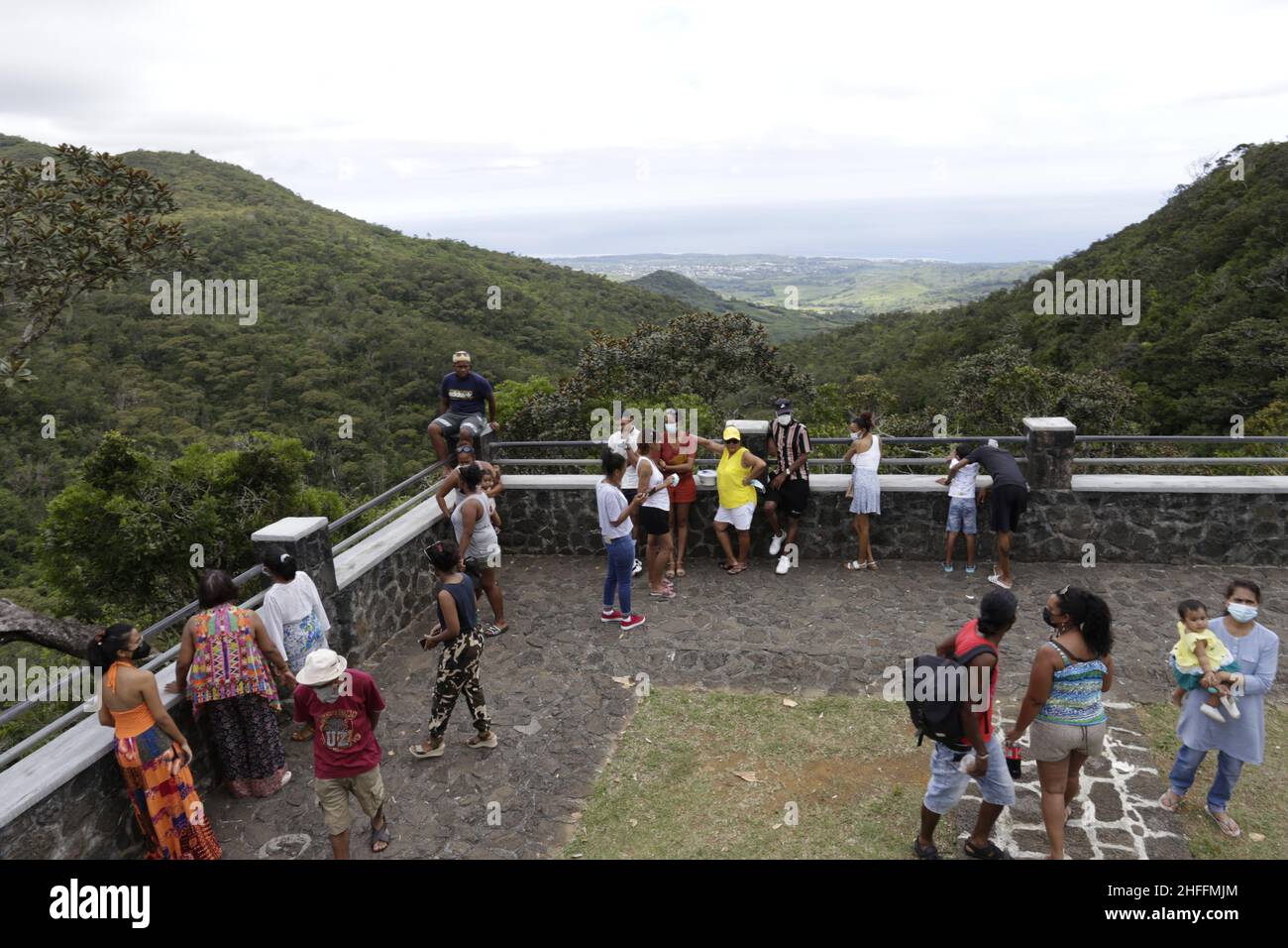 Alexandra Falls View Point Stock Photo - Alamy