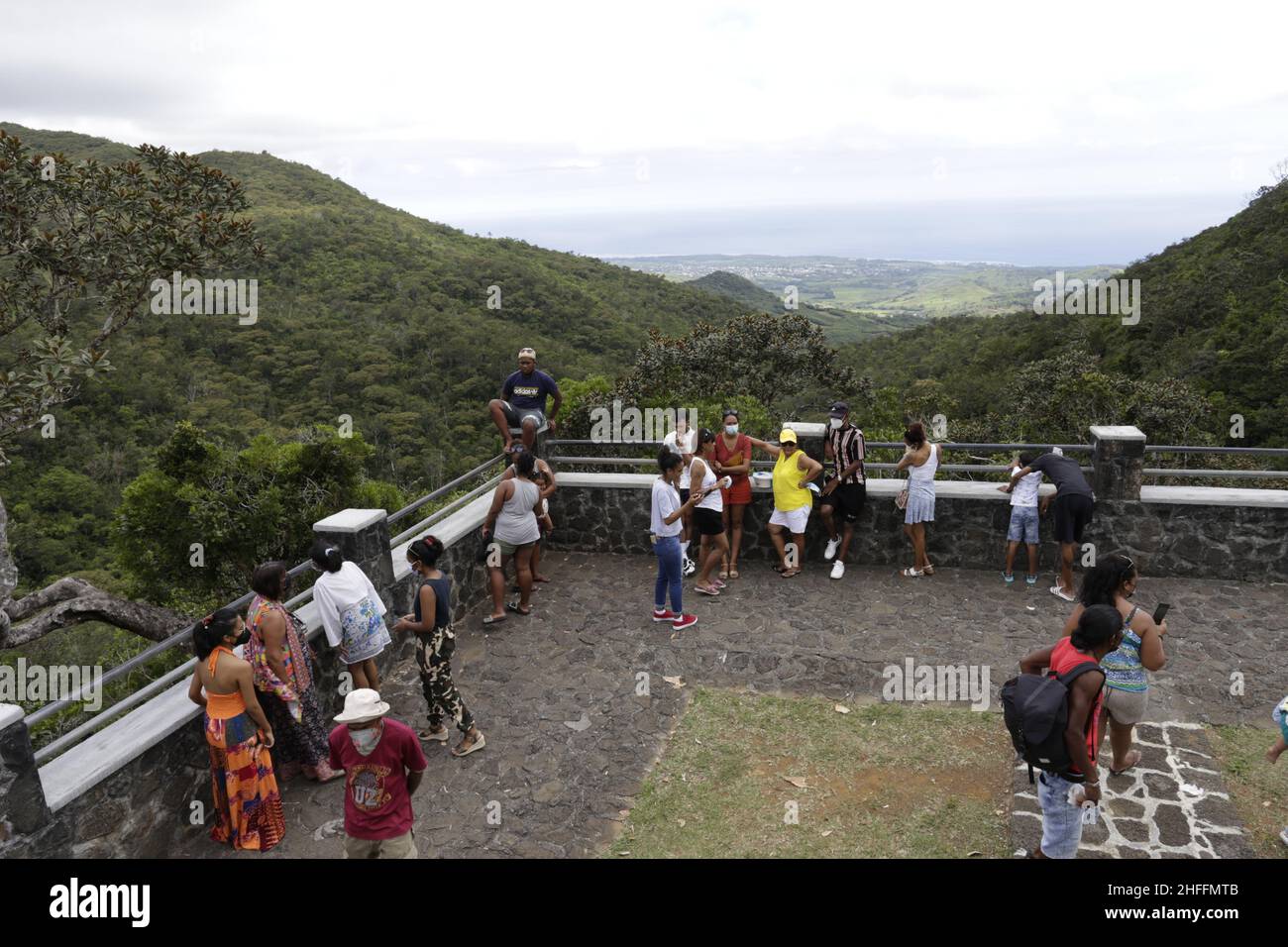 Alexandra Falls View Point Stock Photo - Alamy