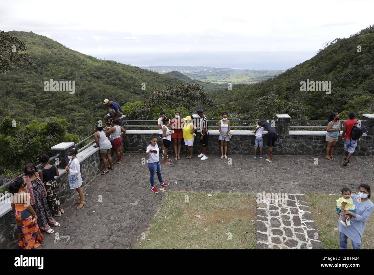 Alexandra Falls View Point Stock Photo - Alamy