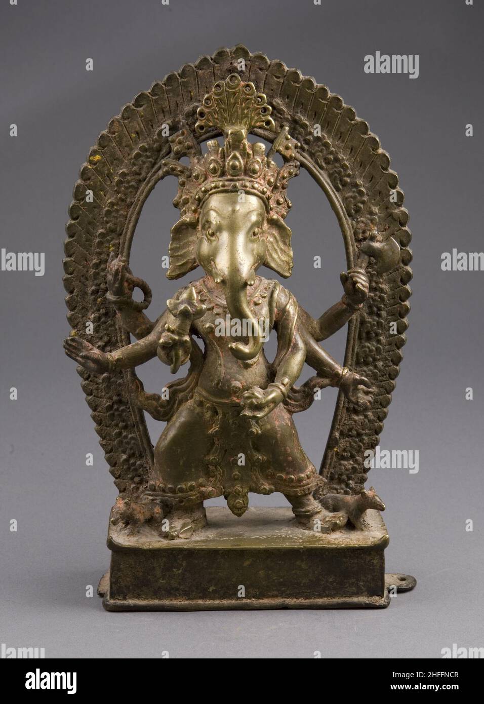 Six-Armed God Ganesha, 17th century Stock Photo - Alamy