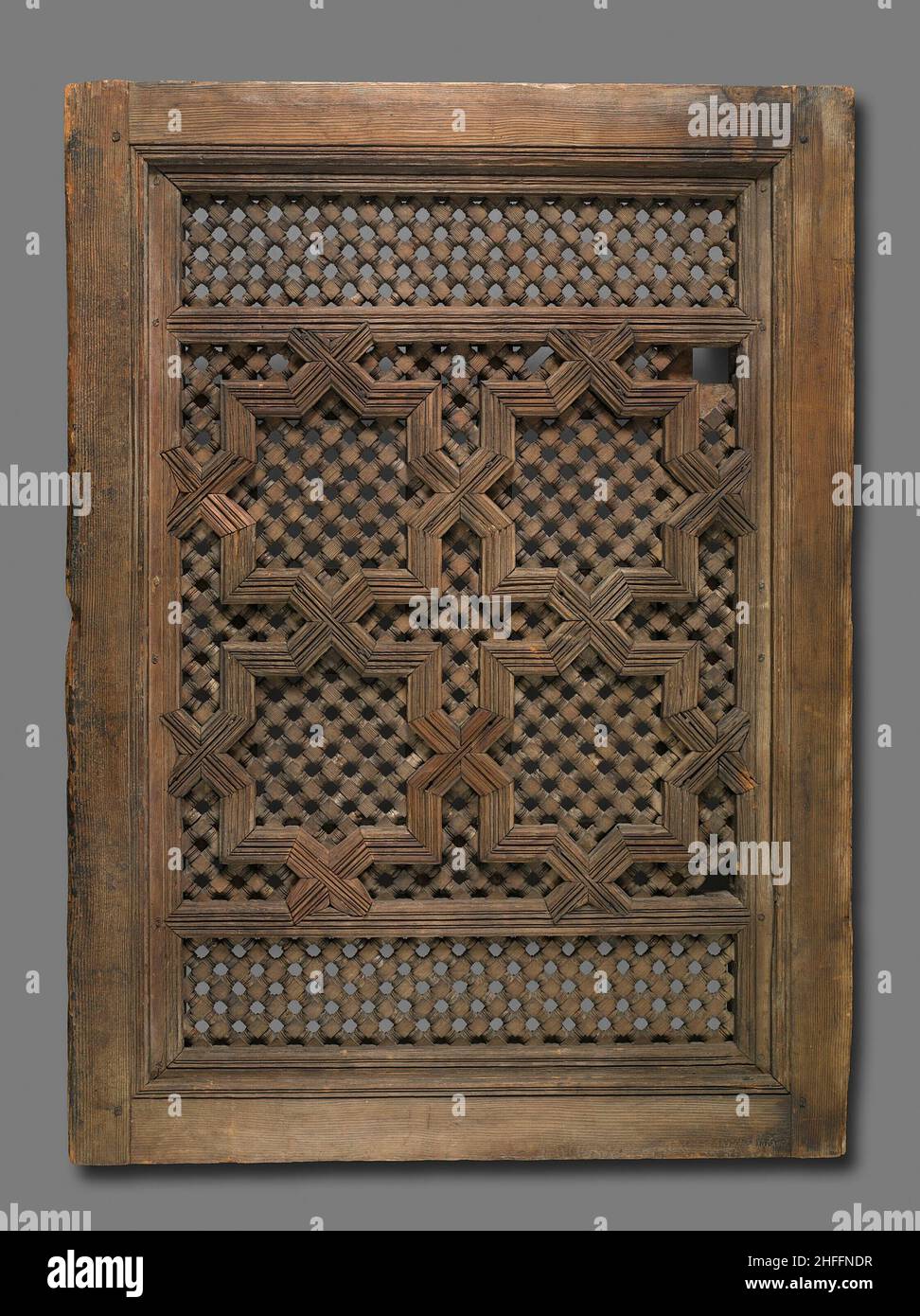 Window Screen (Mashrabiyya), Morocco, 17th/18th century Stock Photo - Alamy