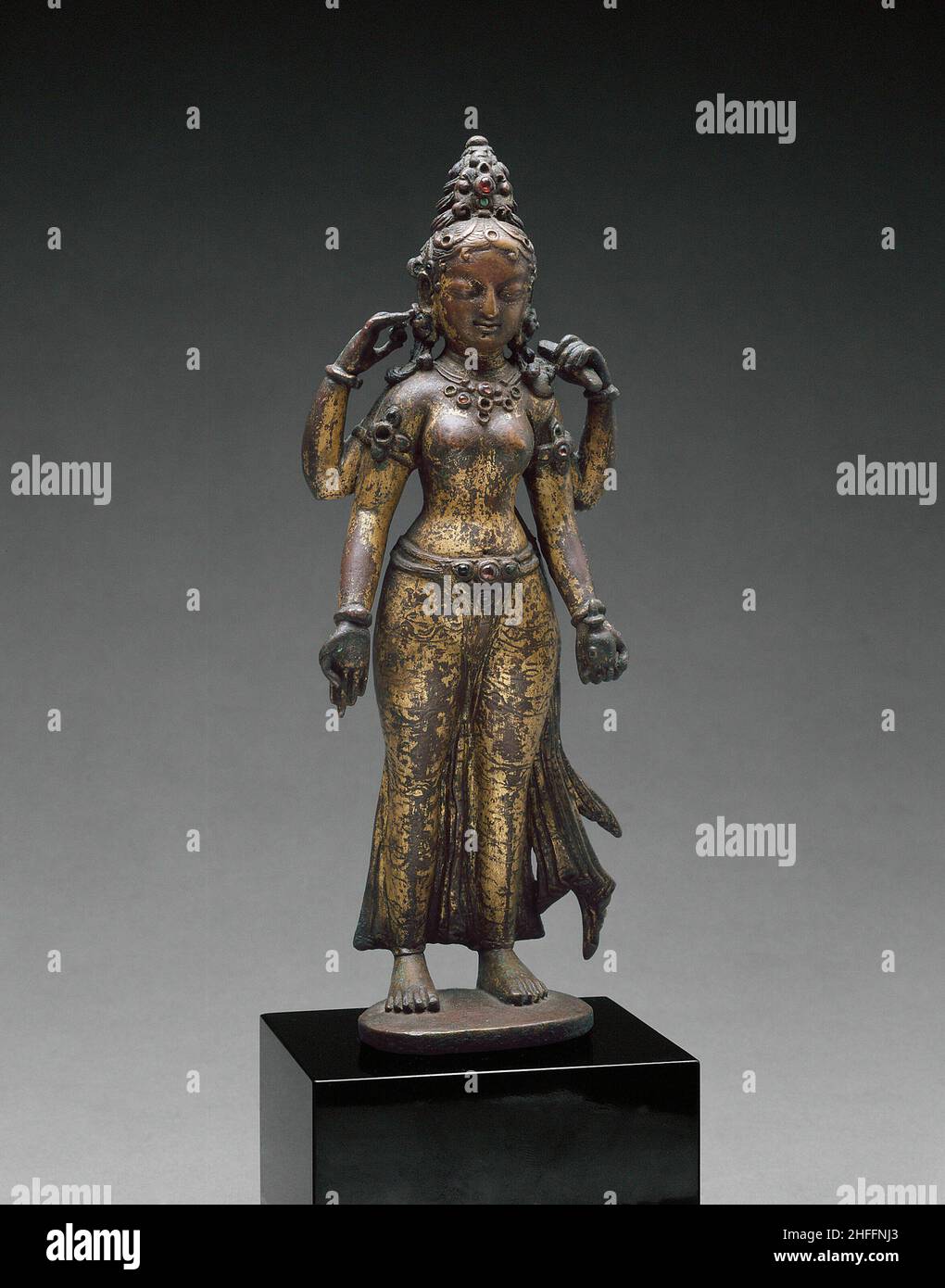 Sarasvati, Goddess of Wisdom, Holding a Book and a Water Pot, 10th ...