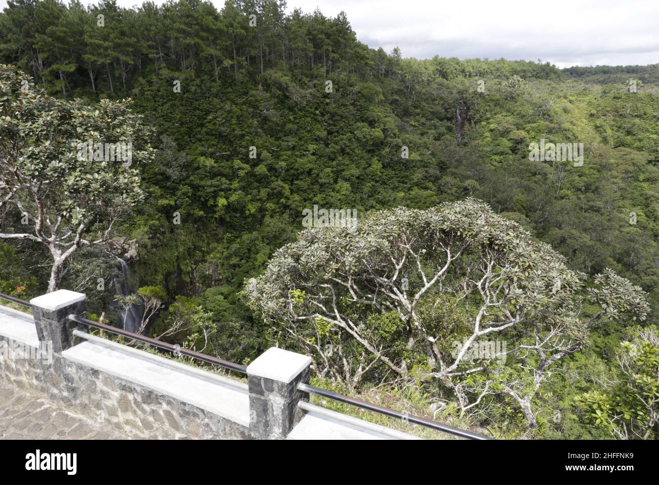 Alexandra Falls View Point Stock Photo - Alamy