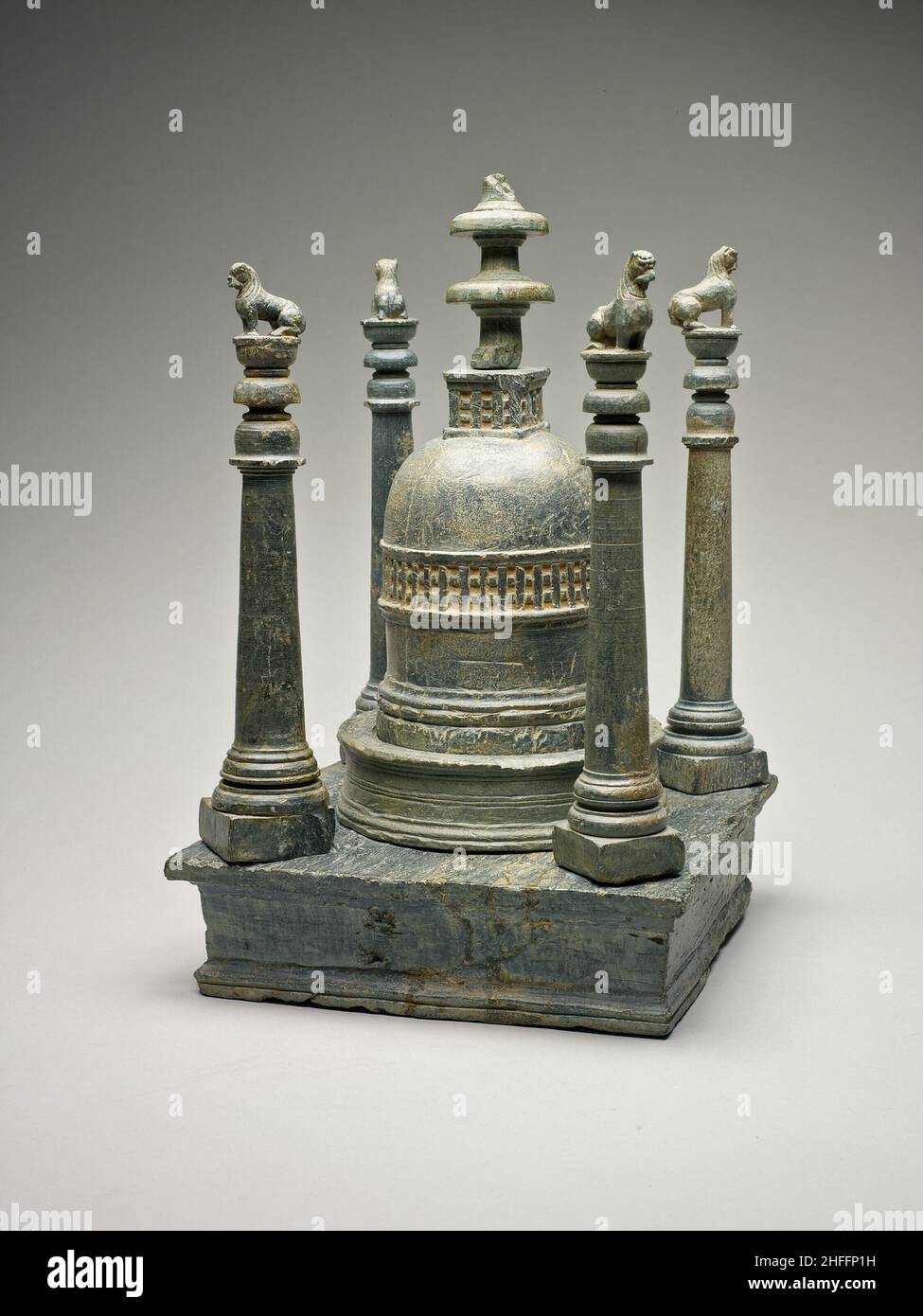 Stupa Reliquary, Kushan period, about 2nd century. Ancient region of ...