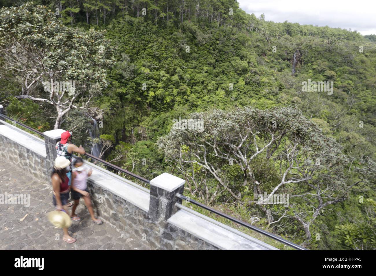 Alexandra Falls View Point Stock Photo - Alamy