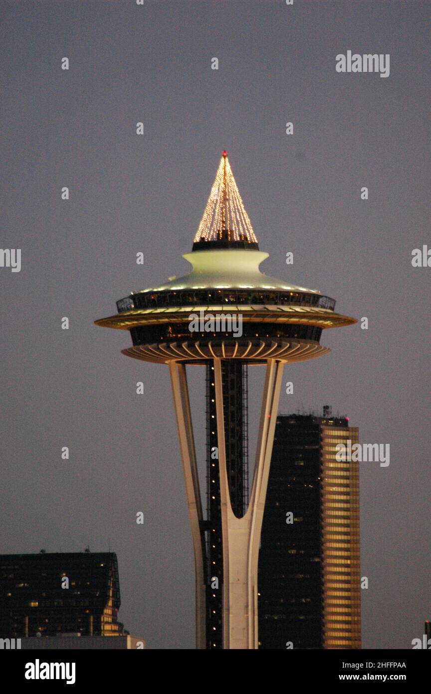 Seattle, WA Sites and Landmarks, Space Needle Stock Photo - Alamy