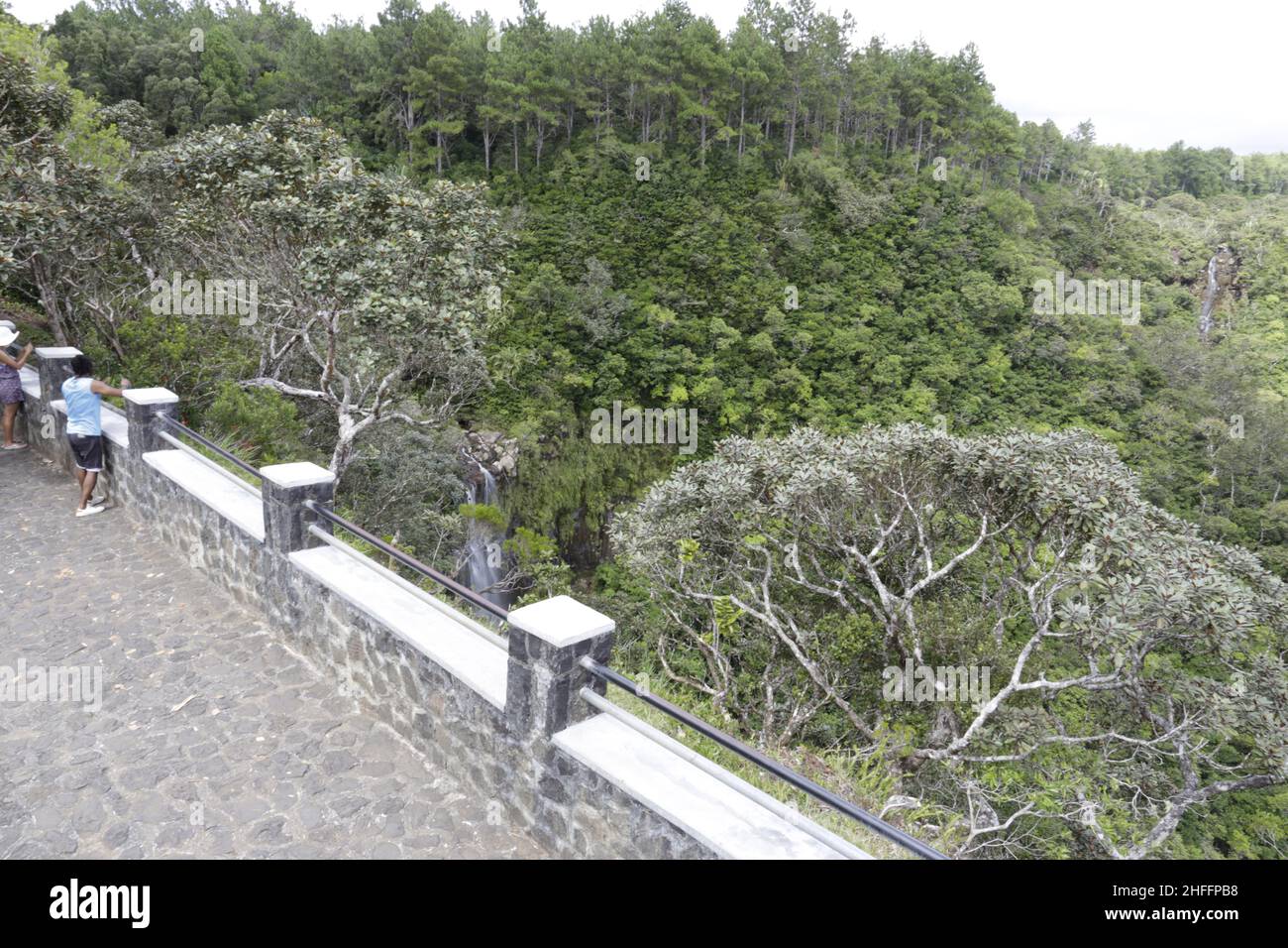 Alexandra Falls View Point Stock Photo - Alamy