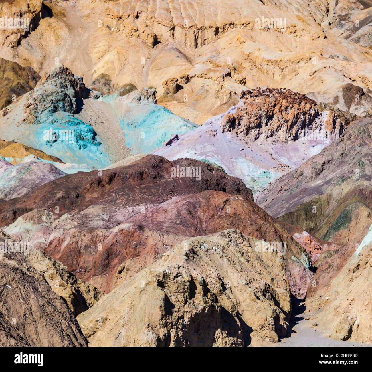 Artist's Palette, Death Valley Stock Photo - Alamy