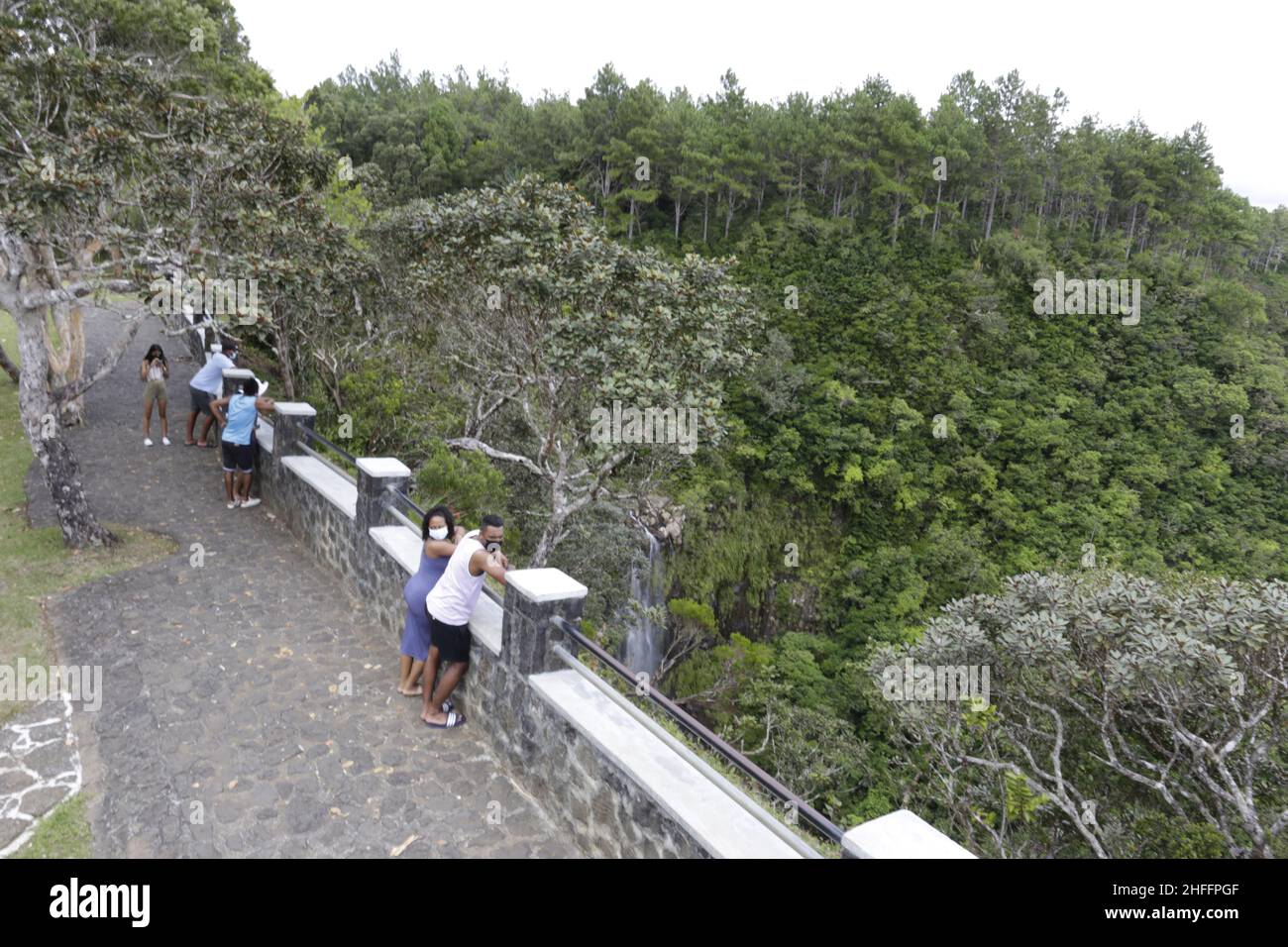 Alexandra Falls View Point Stock Photo - Alamy