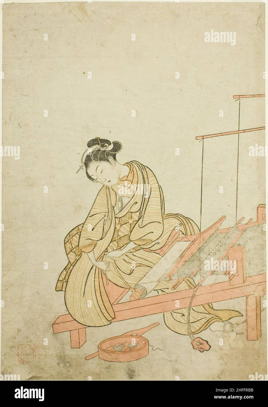 Japanese loom hi-res stock photography and images - Alamy