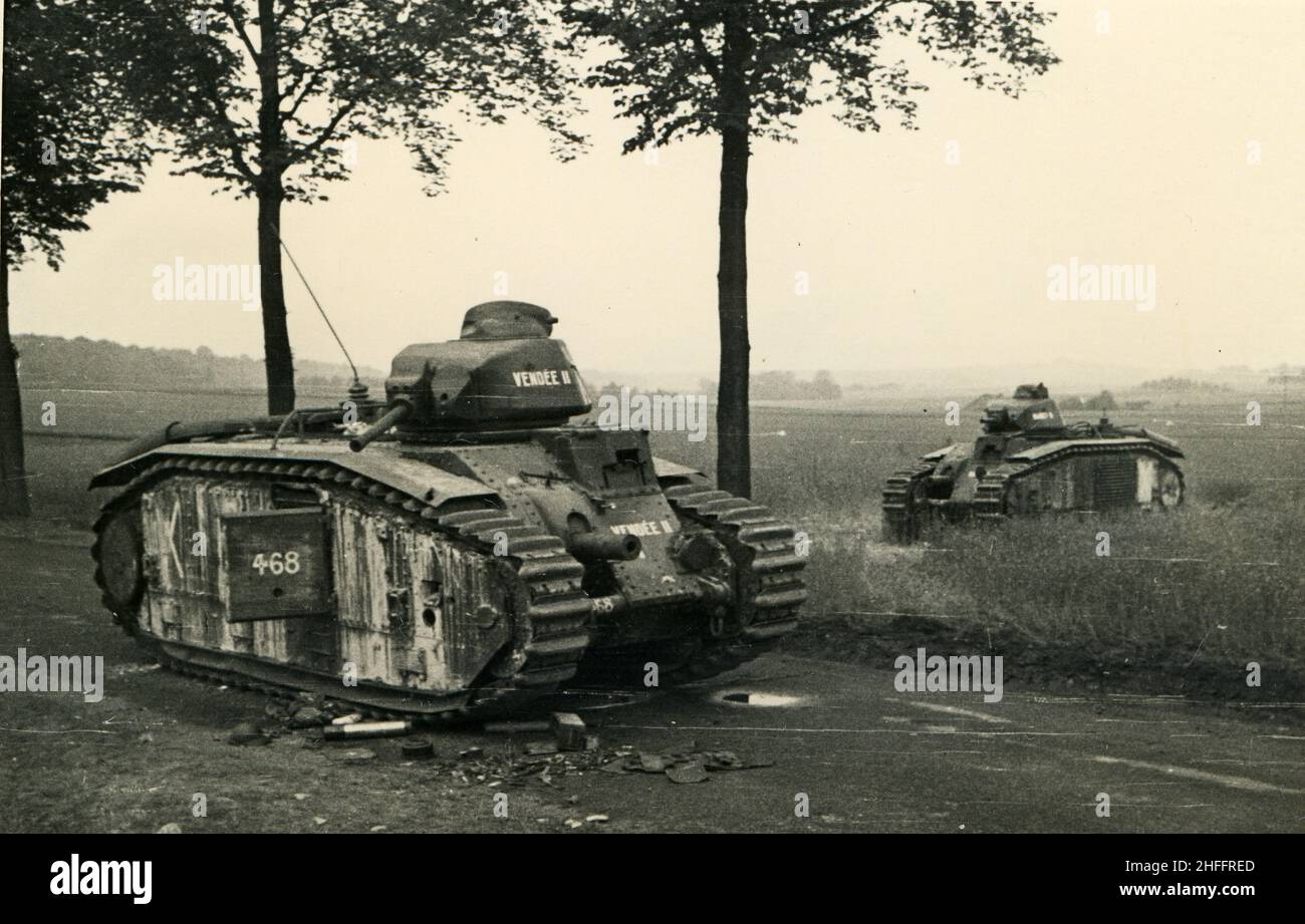 WWII WW2 german soldiers invades France - between Dinant (Belgium) and ...