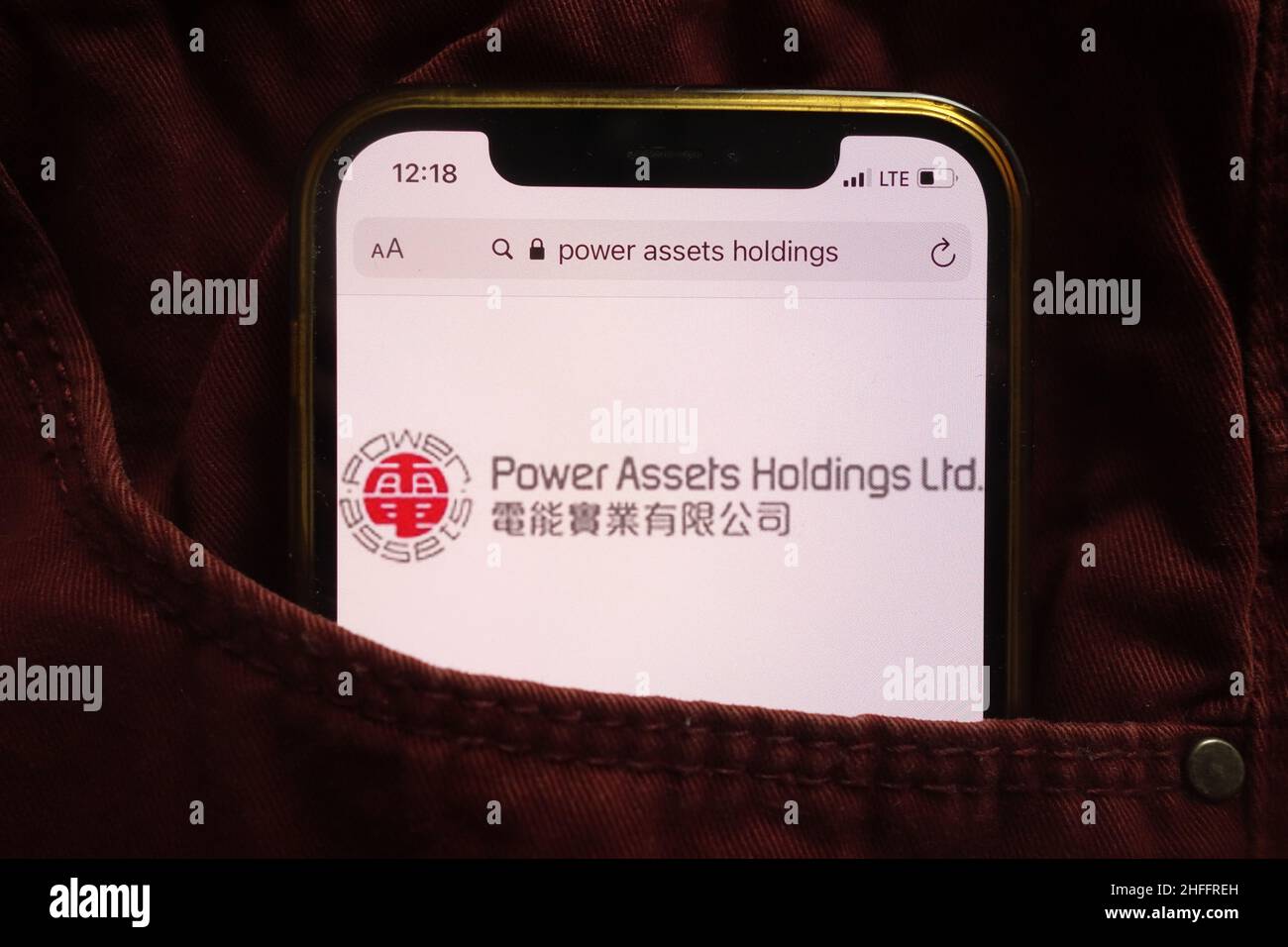 Power assets holdings hi-res stock photography and images - Alamy