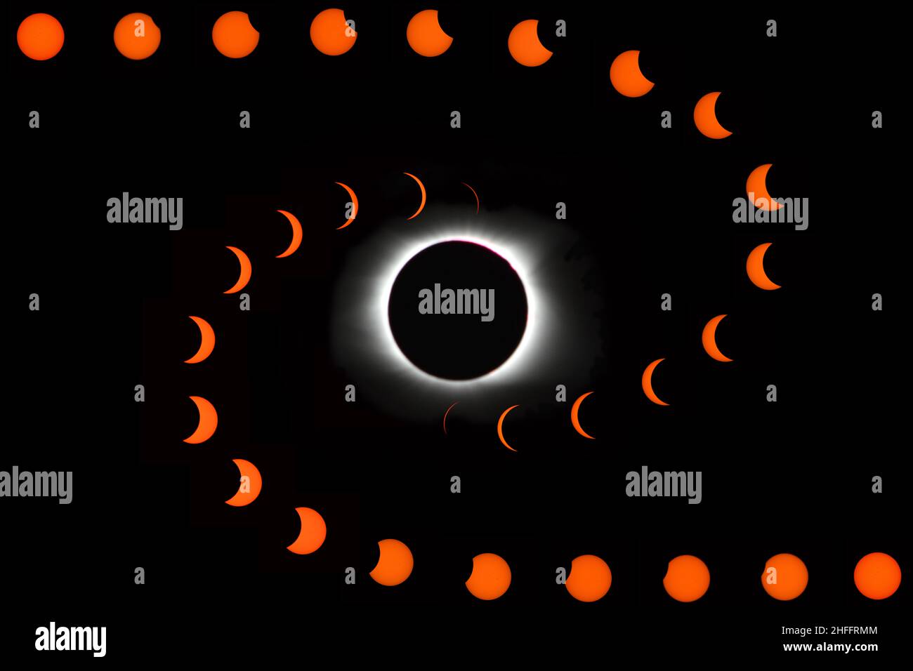 2017 Total Solar Eclipse Stock Photo - Alamy