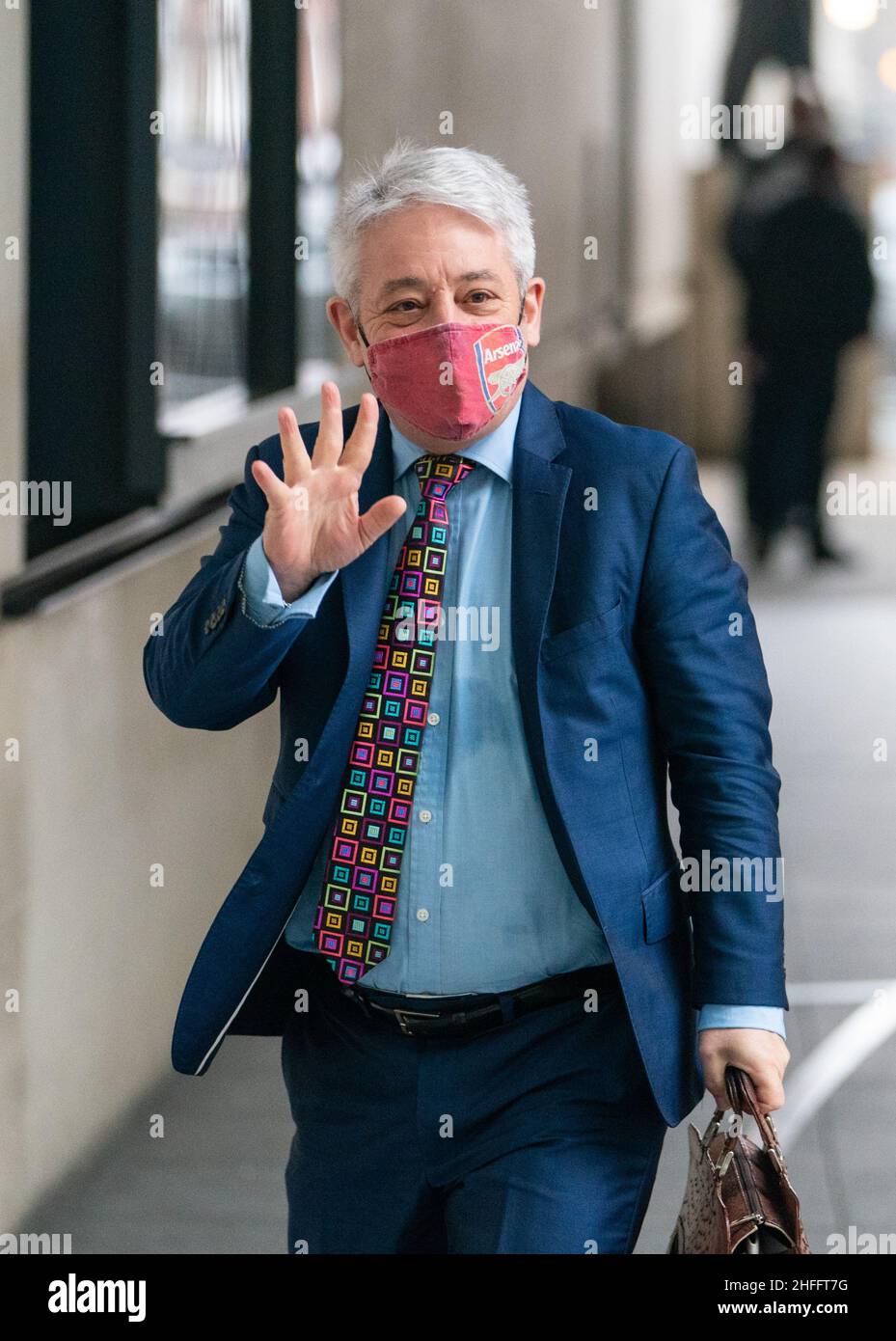Former Speaker of the House of Commons John Bercow outside BBC ...