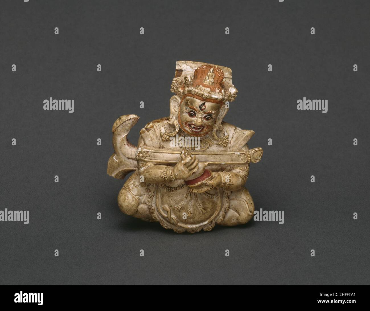 Buddhist God Mahakala, 15th century Stock Photo - Alamy