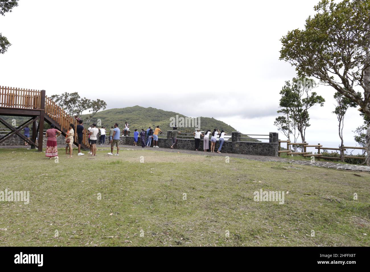 Alexandra Falls View Point Stock Photo - Alamy