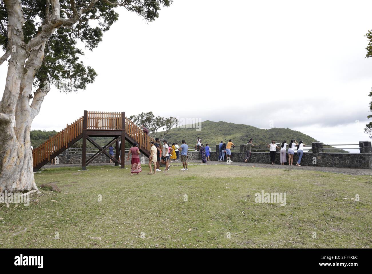 Alexandra Falls View Point Stock Photo - Alamy