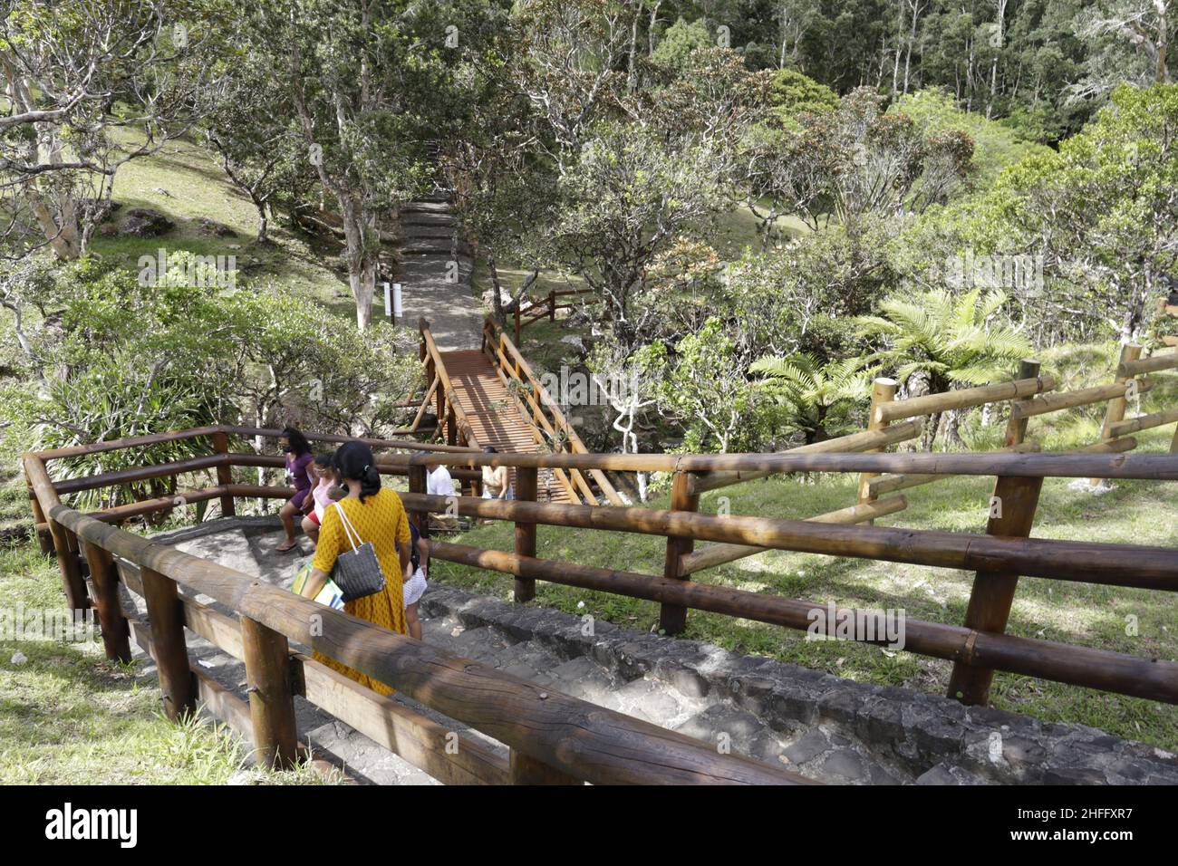 Alexandra Falls View Point Stock Photo - Alamy