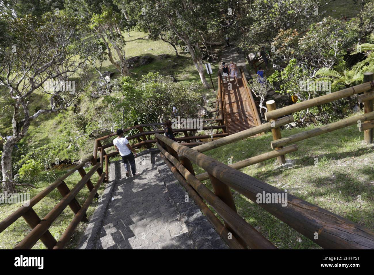 Alexandra Falls View Point Stock Photo - Alamy