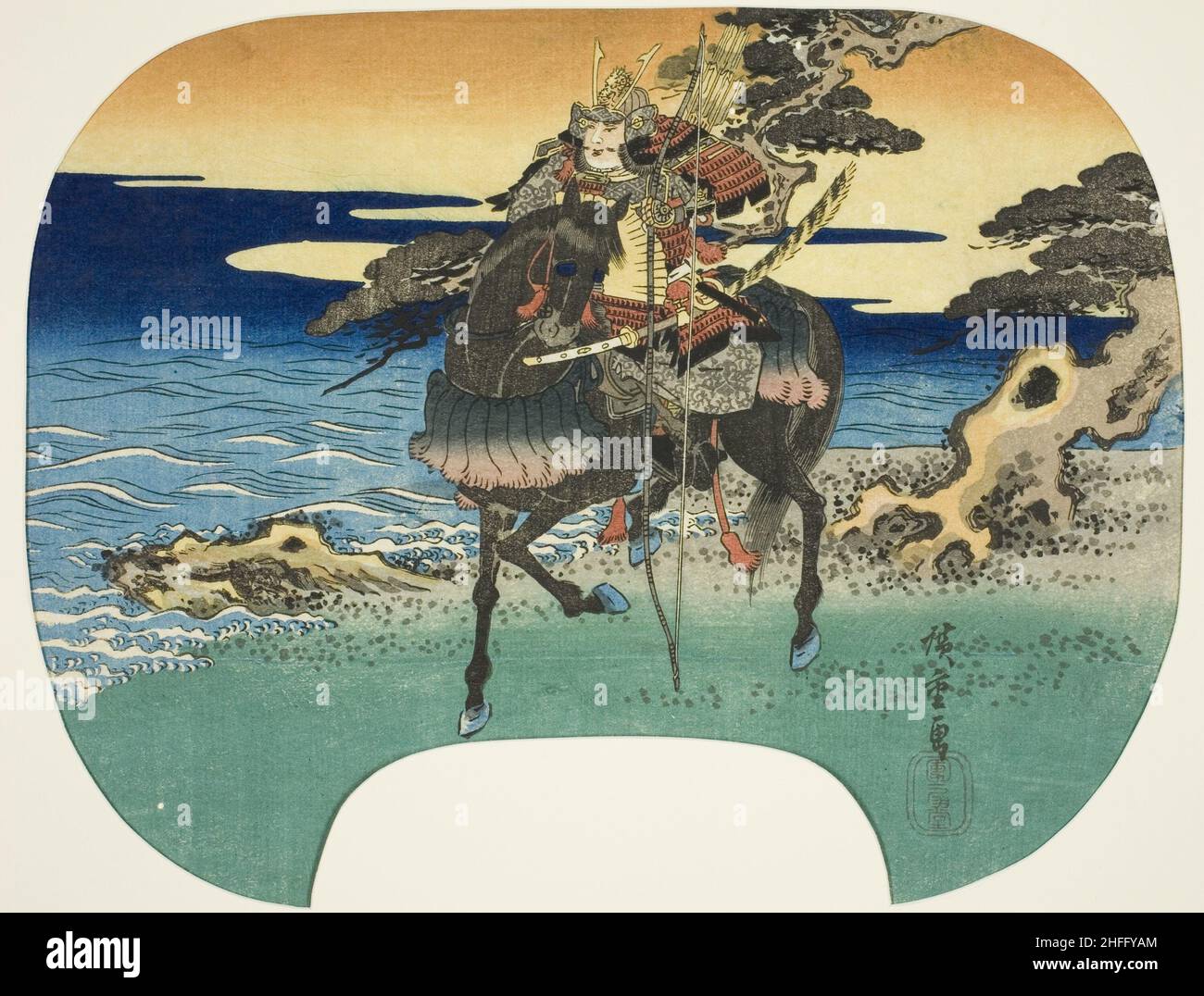 Samurai warrior on horse hi-res stock photography and images - Alamy