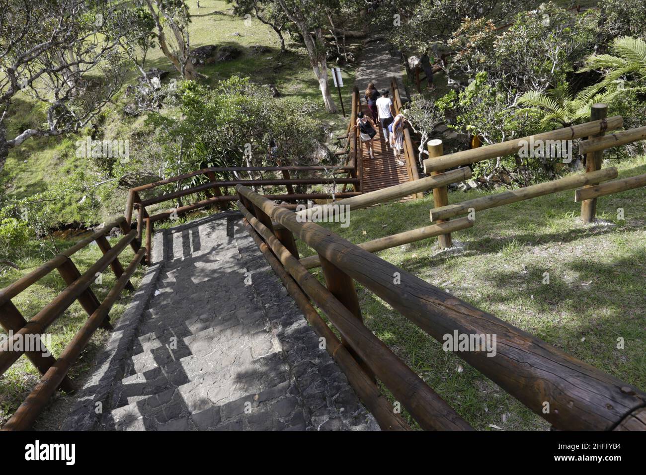 Alexandra Falls View Point Stock Photo - Alamy