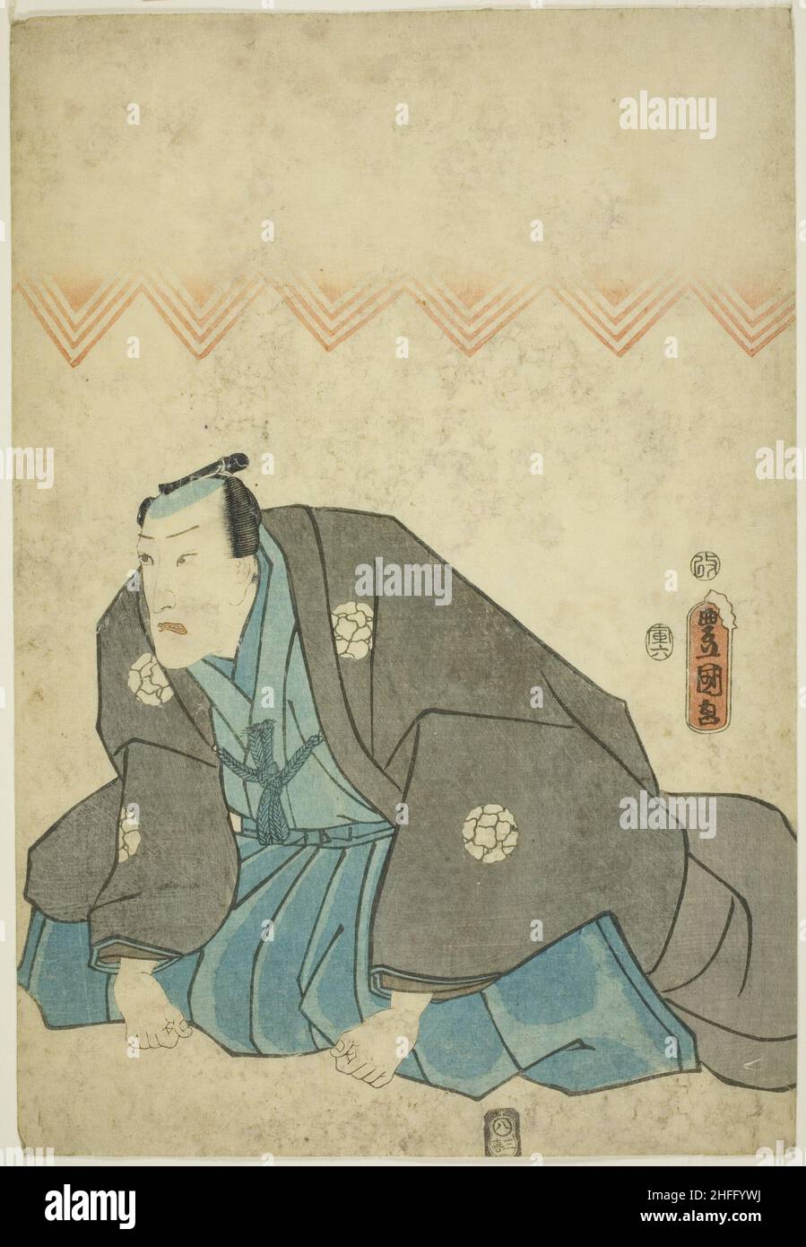 Kabuki actor ichikawa danjuro viii hi-res stock photography and images ...